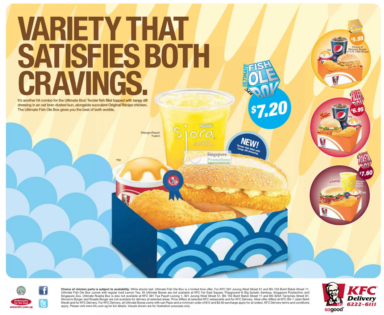 KFC New Ultimate Fish Ole Box 3 Jan 2012