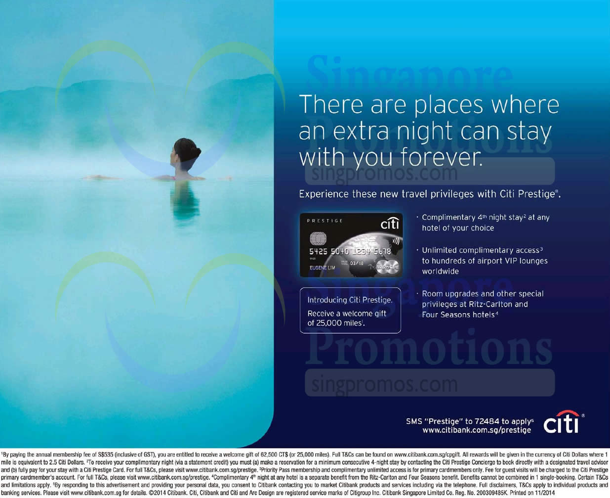 Citibank 9 Nov 2014 » Citibank Citi Prestige 25,000 Miles Welcome Gift ...