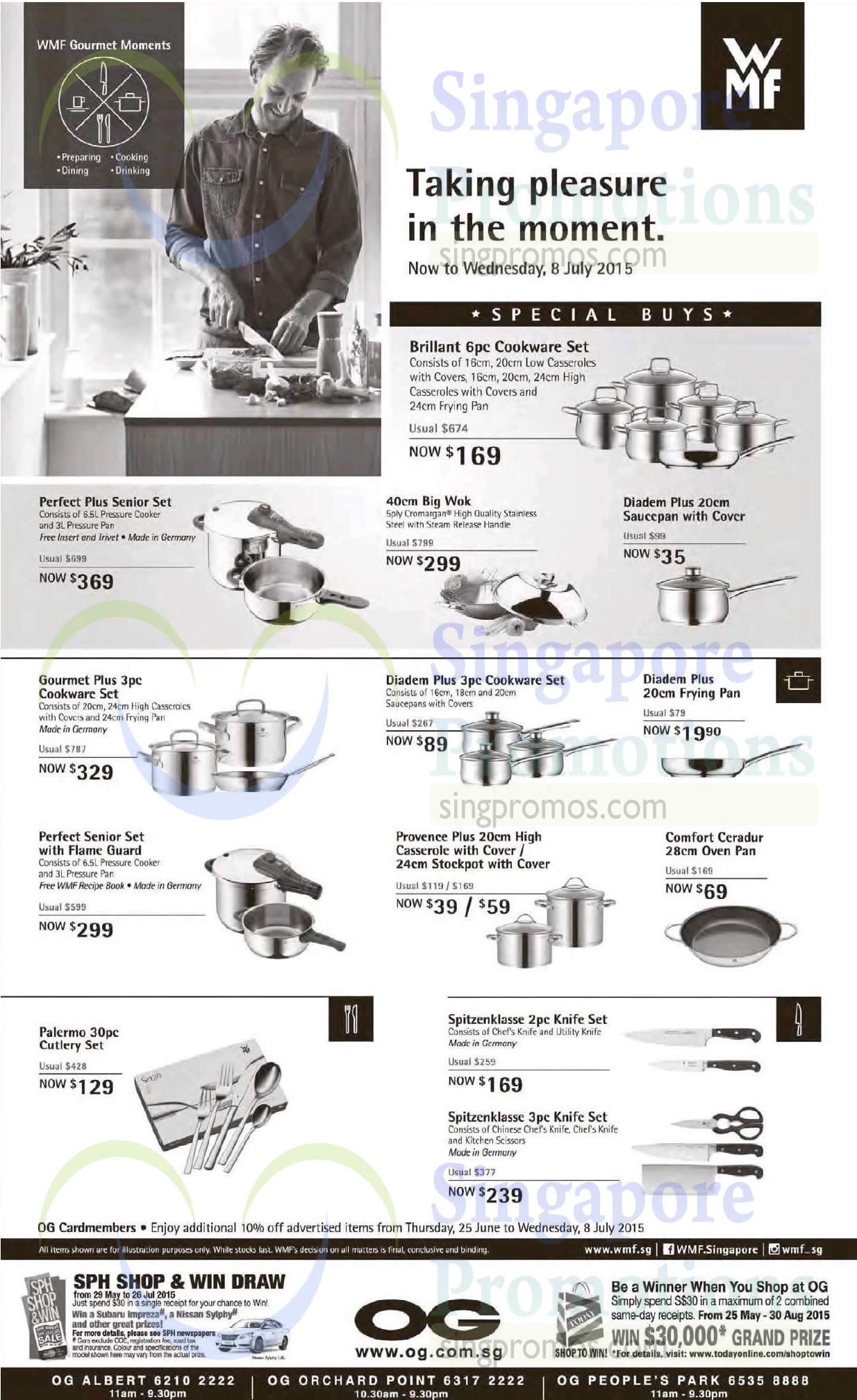 WMF Cookware Offers OG 26 Jun 8 Jul 2015 WMF Cookware Offers OG 26 Jun 8 Jul 2015