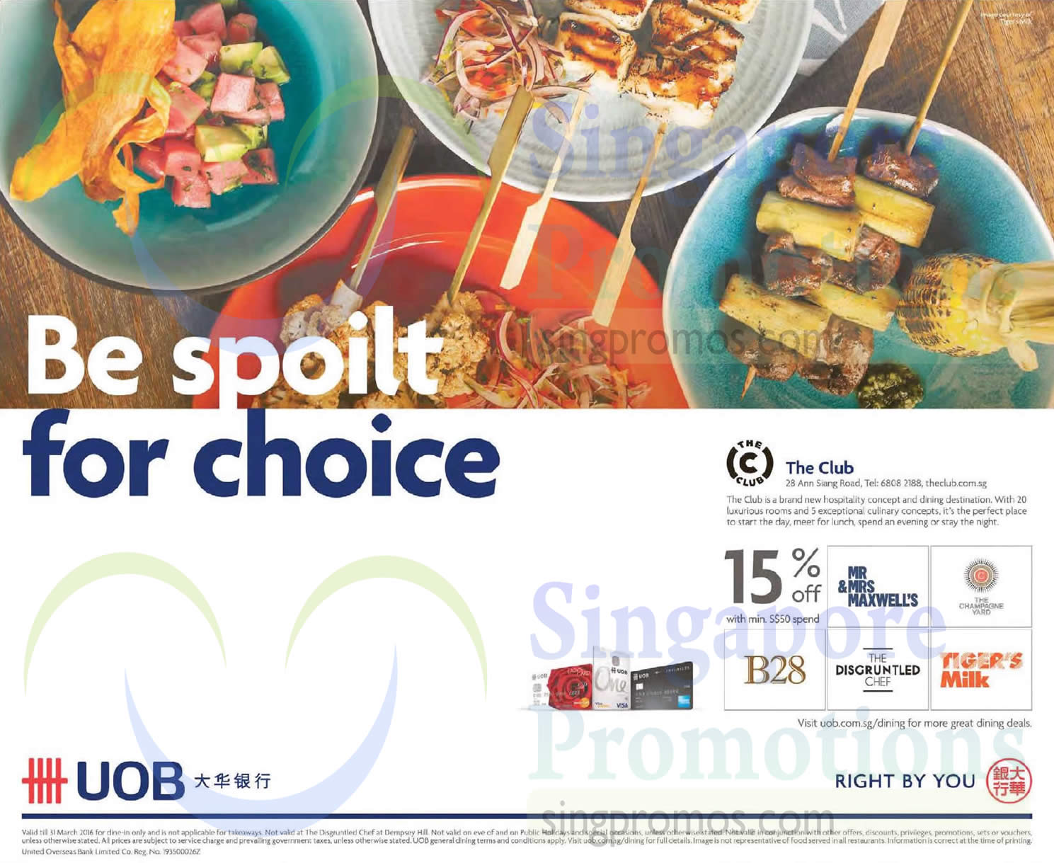 (EXPIRED) The Club Dining Offers For UOB Cardmembers 9 Oct 2015 – 31 ...