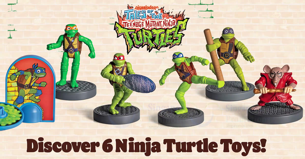 Burger King Singapore rolls out Teenage Mutant Ninja Turtles King Jr ...