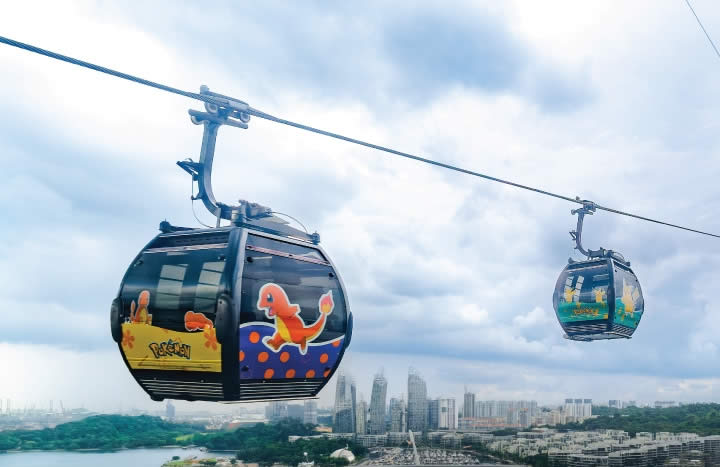 Singapore Cable Car Sentosa Line Round Trips from Just S$2 for Locals ...